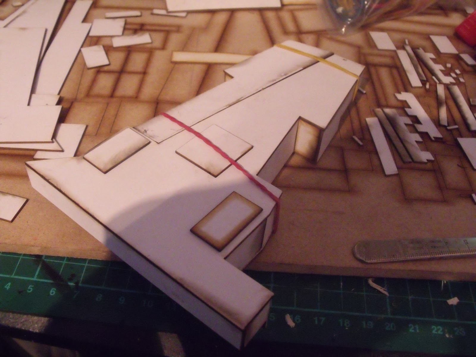 Limited Edition Warhammer models: Warhammer papercraft model - scratch ...